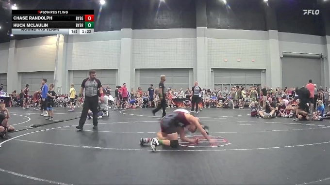 115 lbs Round 4 (8 Team) - Chase Randolph, Backyard Brawlers Gold vs ...