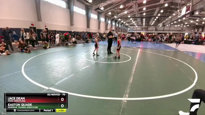 70 lbs Cons. Round 2 - Jace Dean, MAAC Wrestling vs Easton Quade ...