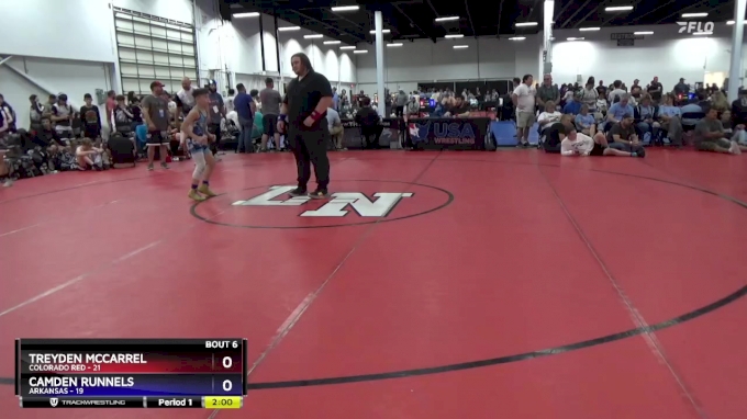 83 lbs Round 2 (8 Team) - Simon Carter, Colorado Red vs Michael ...