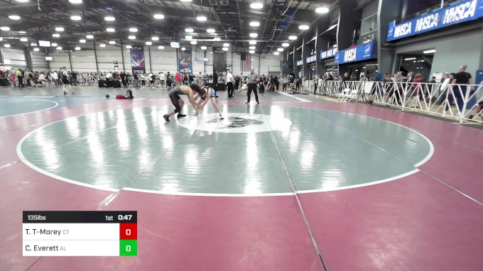 135 lbs Consi Of 32 #2 - Troy Torres-Morey, CT vs Carter Everett, AL