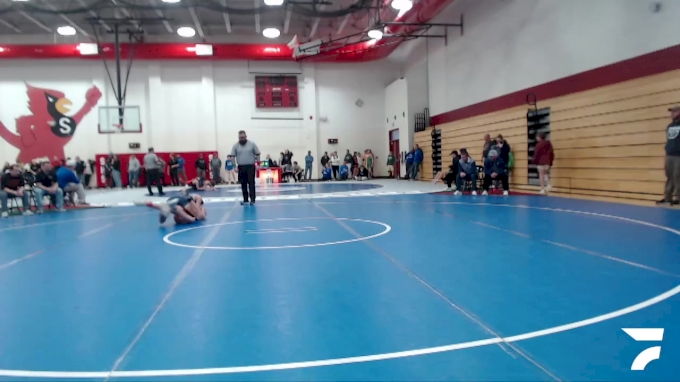 126 lbs Cons. Round 2 - Colton Pfettscher, Evansville FJ Reitz vs ...