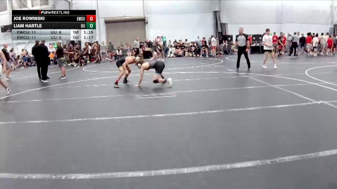 120 lbs Round 2 (4 Team) - Liam Hartle, Upstate Uprising vs Joe ...