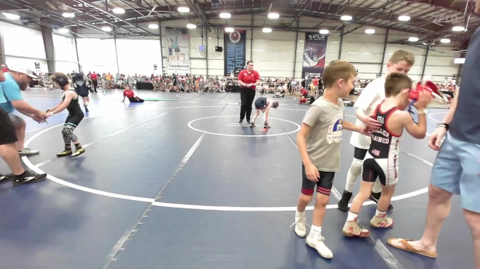 56 lbs Rr Rnd 2 - Ethan Schwartz, All-American Wrestling Club vs Hunter ...
