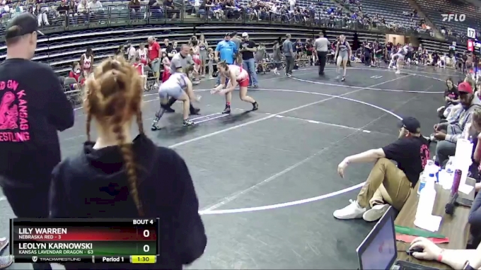 165 lbs Round 2 (6 Team) - Leolyn Karnowski, Kansas Lavendar Dragon vs ...