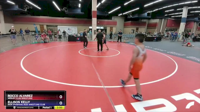 108 lbs Champ. Round 1 - Rocco Alvarez, Wesley Club Wrestling vs ...