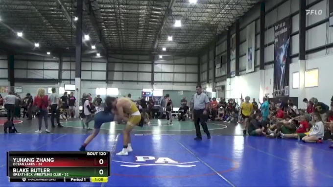 150 lbs Champ. Round 1 - Blake Butler, Great Neck Wrestling Club vs ...