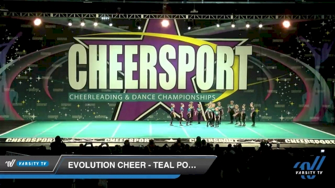 Evolution Cheer - Teal Power [2020 Mini 1 D2 Day 1] 2020 CHEERSPORT ...