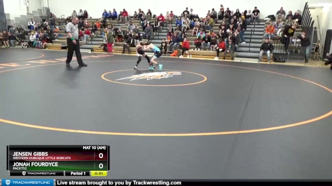 B-5 lbs Semifinal - Jensen Gibbs, Western Dubuque Little Bobcats vs ...