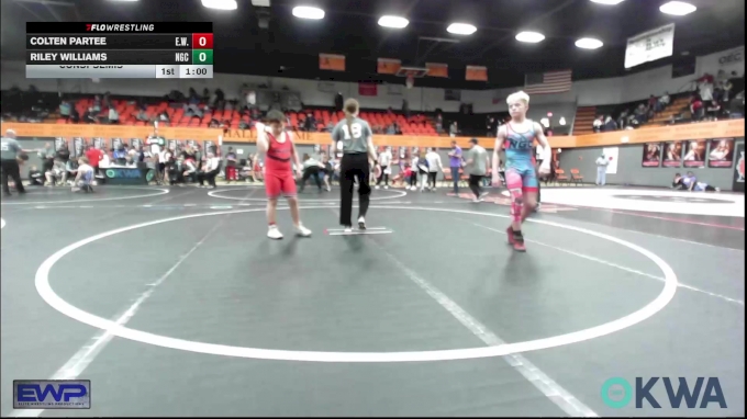 120 lbs Consolation - Colten Partee, Elgin Wrestling vs Riley Williams ...