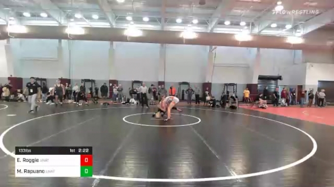 133 lbs Semifinal - Erik Roggie, UNATT-University Of Virginia vs ...