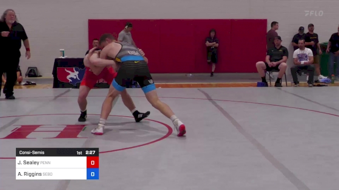 74 kg Consolation - Joseph Sealey, Pennsylvania vs Aiden Riggins ...