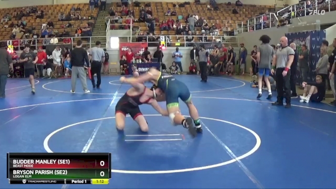 144 lbs 1st Place Match - Budder Manley (se1), Beast Mode vs Bryson ...
