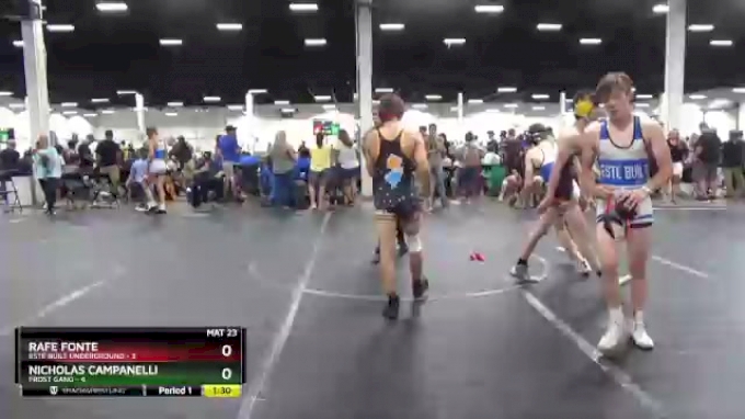 113 lbs Round 3 (8 Team) - Rafe Fonte, Este Built Underground vs ...