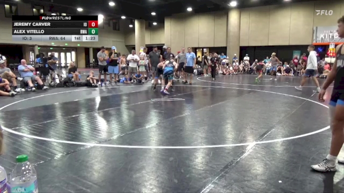 116 lbs Round 5 (8 Team) - Alex Vitello, RWA vs Jeremy Carver, Indiana ...