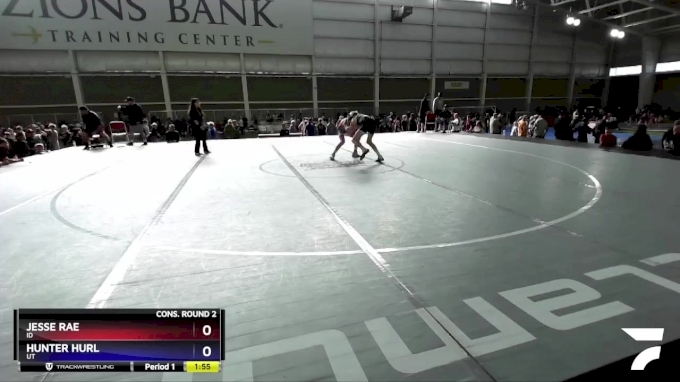 106 lbs Cons. Round 2 - Jesse Rae, ID vs Hunter Hurl, UT