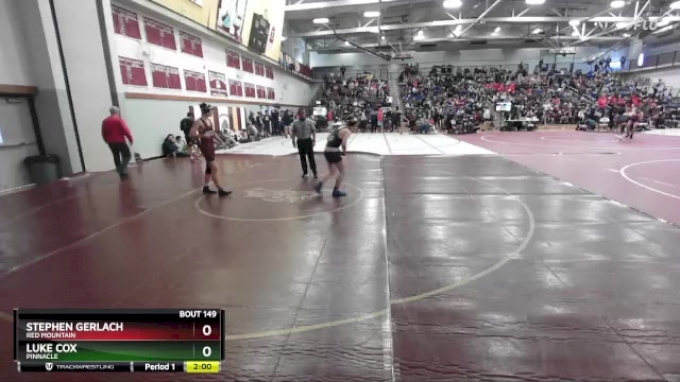 144 lbs Champ. Round 2 - Luke Cox, Pinnacle vs Stephen Gerlach, Red ...