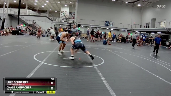 175 lbs Placement (4 Team) - Chase Amspacher, D3 Training Center vs ...