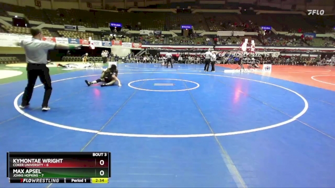 149 lbs Champ Round 1 (16 Team) - Kymontae Wright, Coker University vs ...