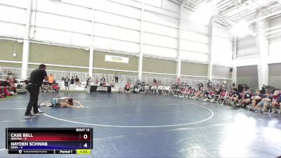 106 lbs Placement Matches (8 Team) - Case Bell, Indiana vs Hayden ...