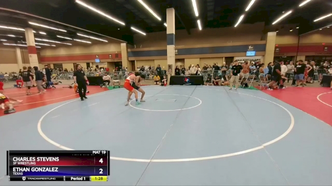 106 lbs Cons. Round 1 - Charles Stevens, 3F Wrestling vs Ethan Gonzalez ...