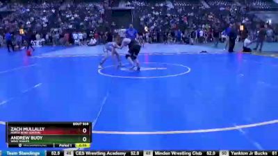 130 lbs Cons. Round 3 - Andrew Buoy, Wray Eagles vs Zach Mullally ...