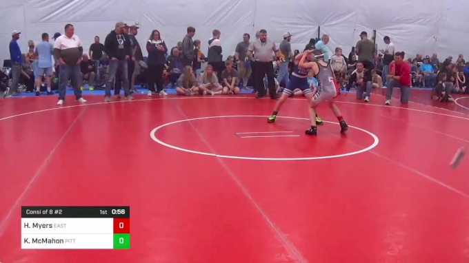 85 lbs Consi Of 8 #2 - Hayden Myers, East Petersburg vs Killian McMahon ...