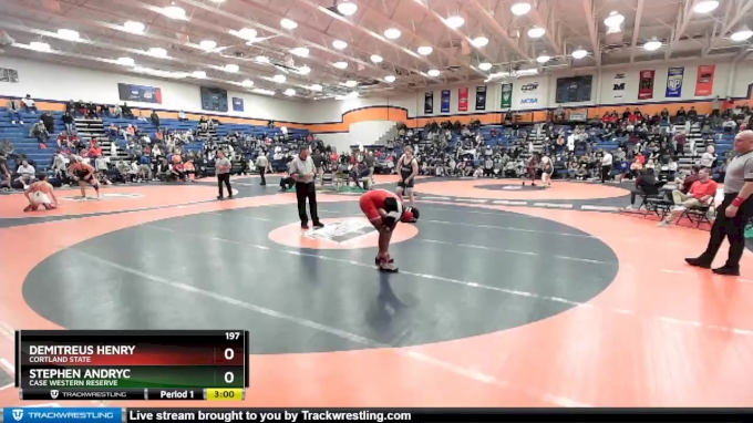 197 lbs Champ. Round 2 - Demitreus Henry, Cortland State vs Stephen ...