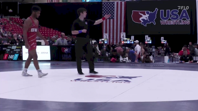 74 kg Rnd Of 32 - Marcus Petite, Bulls Wrestling Club vs Joey Lavallee ...