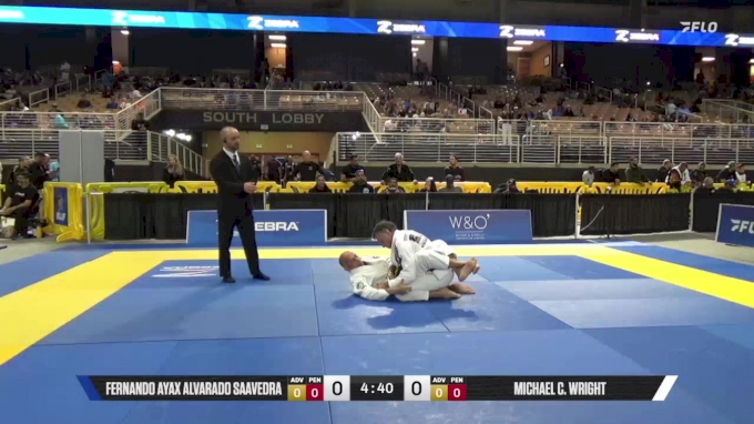 Michael C. Wright vs Fernando Ayax Alvarado Saavedra 2025 Pan Jiu Jitsu ...