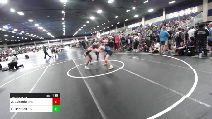 190 lbs Round Of 64 - Jonathan Eubanks, Raider Club vs Elias Beniflah, N/a