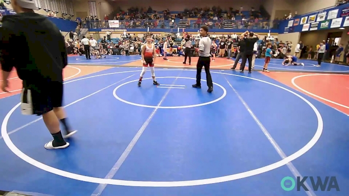 85-90 lbs Semifinal - Saint Dominic Riccardi, HURRICANE WRESTLING ...