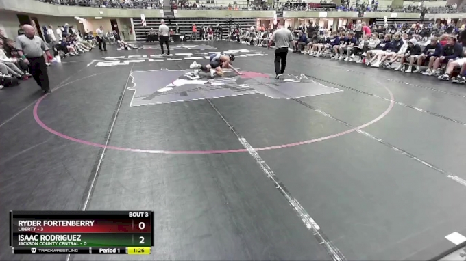 127 lbs Quarterfinals (8 Team) - Isaac Rodriguez, Jackson County ...