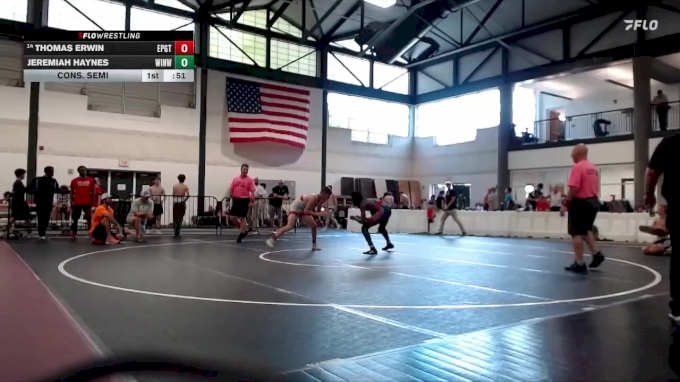 126-129 lbs Cons. Semi - Thomas Erwin, El Paso Gridley Titans vs ...