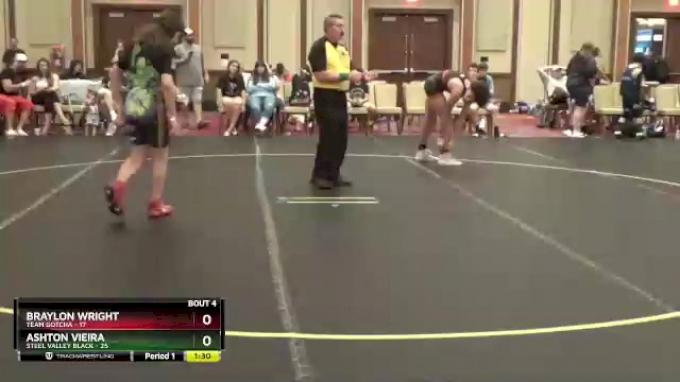 140 lbs Round 2 (6 Team) - Braylon Wright, Team Gotcha vs Ashton Vieira ...