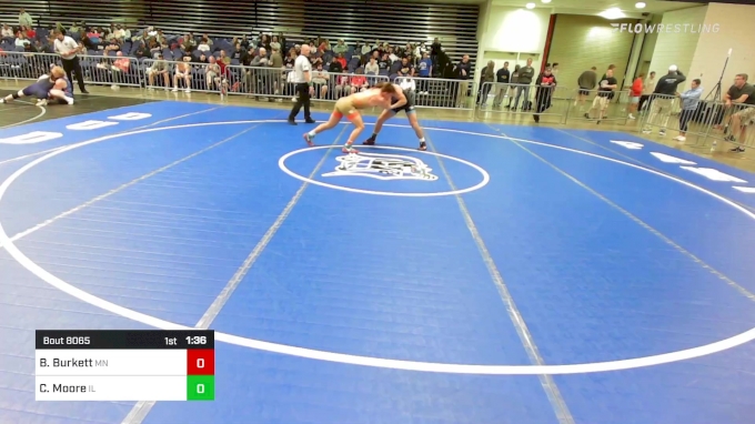 170 lbs Round Of 64 - Bryce Burkett, MN vs Chris Moore, IL