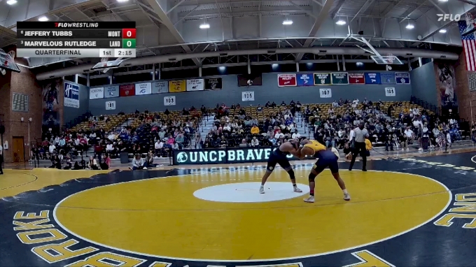 197 lbs Quarterfinal - Marvelous Rutledge, Lander vs Jeffery Tubbs ...