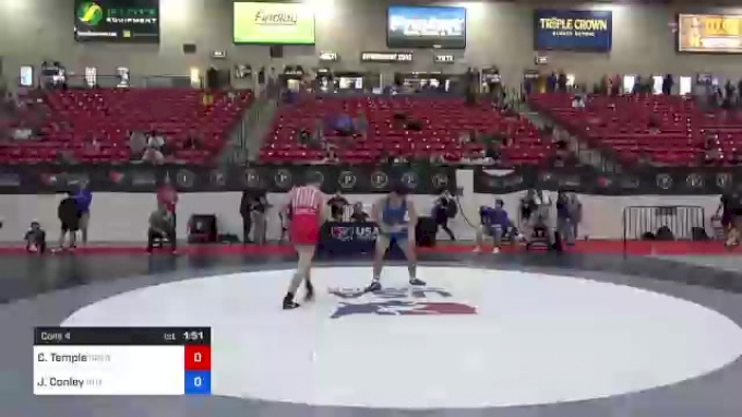 75 kg Cons 4 - Carter Temple, Greater Heights Wrestling vs Jesse Conley ...