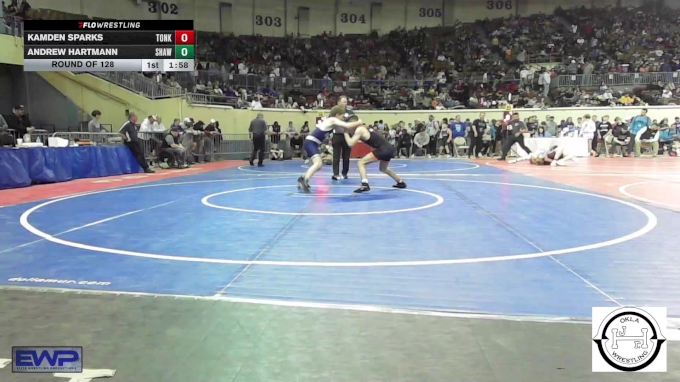 113 lbs Round Of 128 - Kamden Sparks, Tonkawa vs Andrew Hartmann ...