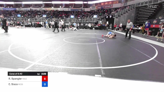 98.7-106 lbs Consi Of 8 #2 - Reanna Spangler, Maize vs Carli Sisco ... 98.7-106 lbs Consi Of 8 #2 - Reanna Spangler, Maize vs Carli Sisco ...