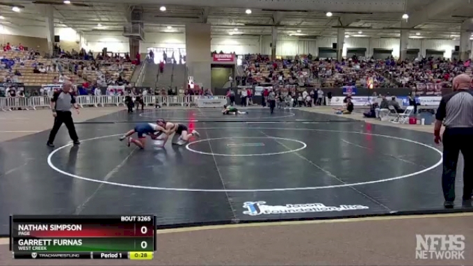 AA 126 lbs Cons. Round 2 - Nathan Simpson, Page vs Garrett Furnas, West ...