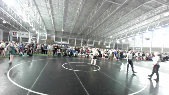 190 lbs Champ. Round 2 - Megan Allred, Snow Canyon vs Finnley Gilligan ...