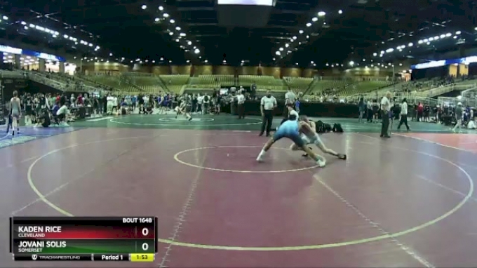 132 lbs Champ. Round 3 - Jovani Solis, Somerset vs Kaden Rice, Cleveland