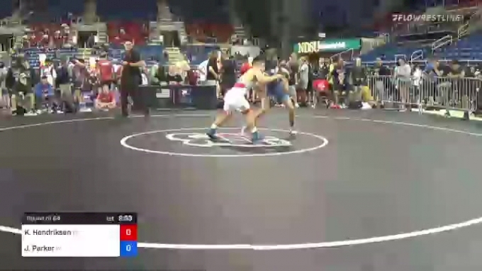 120 lbs Round Of 64 - Kenneth Hendriksen, Tennessee vs Jack Parker ...