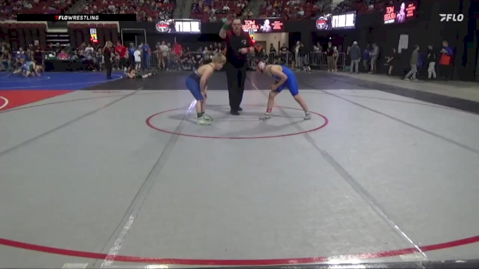 113 lbs Cons. Round 2 - Jex Gabel, Shepherd Wrestling Club vs Blake ...