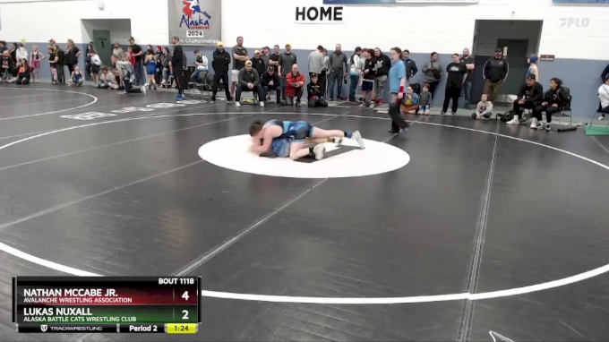 130 lbs 1st Place Match - Nathan McCabe Jr., Avalanche Wrestling ...
