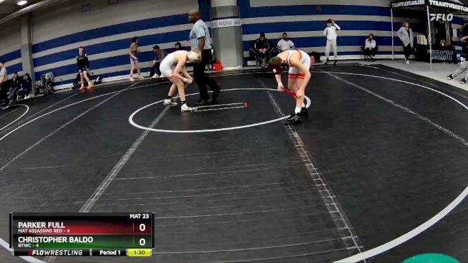 80 lbs Round 1 (8 Team) - Parker Full, Mat Assassins Red vs Christopher ...