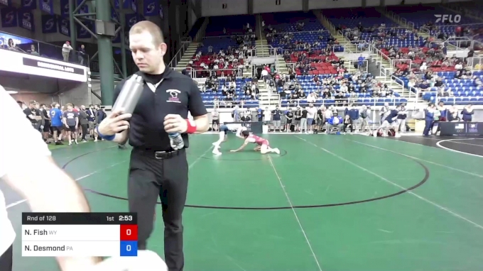 120 lbs Rnd Of 128 - Nathan Fish, Wyoming vs Nathan Desmond, Pennsylvania