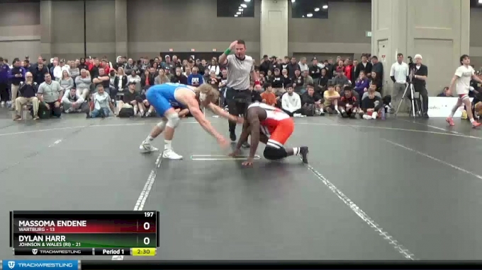 197 lbs Semis & 3rd Wb (16 Team) - Massoma Endene, Wartburg vs Dylan ...