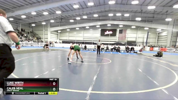 138 lbs 1st Place Match - Luke Wirth, Jefferson Forest vs Caleb Neal ...