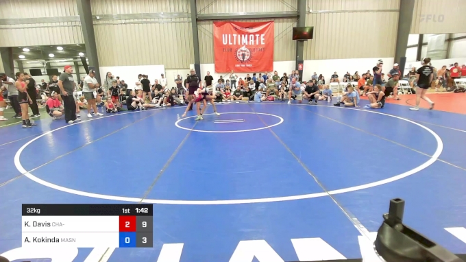 32 kg Rr Rnd 4 - Kassidy Davis, Charlies Angels- Pink vs Aubrey Kokinda ...